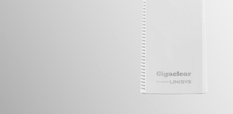 The Gigalear powered by Linksys Router